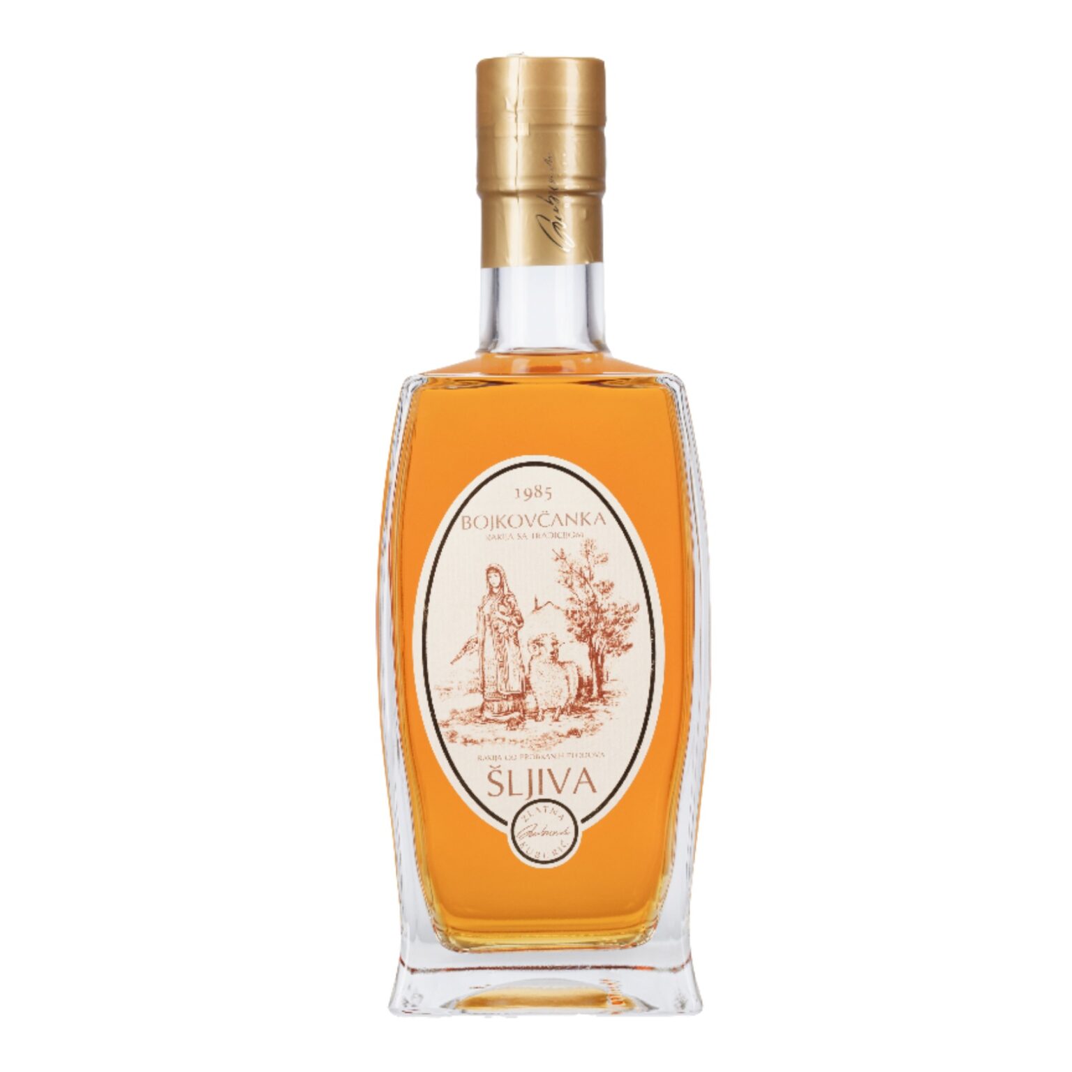 Rakija Bojkovačanka Šljiva zlatna 0,2l | The Box Shop