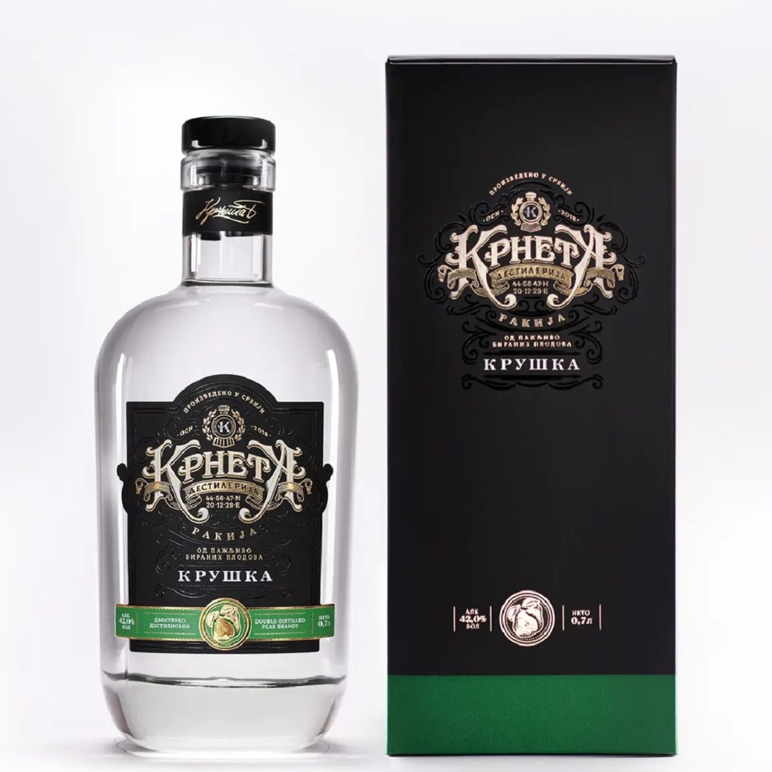 Rakija Krneta Kruška 0,7l | The Box Shop